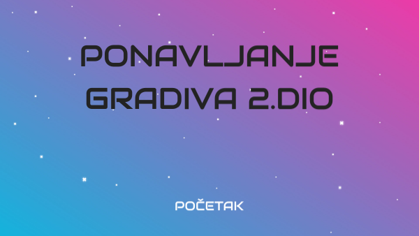 PONAVLJANJE 8.RAZRED 2.DIO | Genially