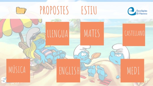 ESTIU 3r PLA DE TREBALL | Genially