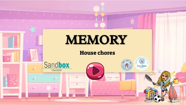 Memory: house chores | Genially