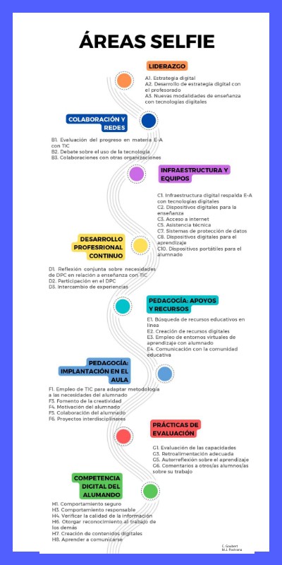 INFOGRAFÍA ÁREAS SELFIE | Genially