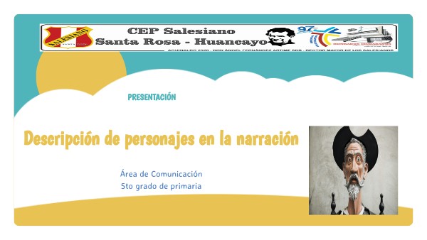 La descripción de personajes | Genially