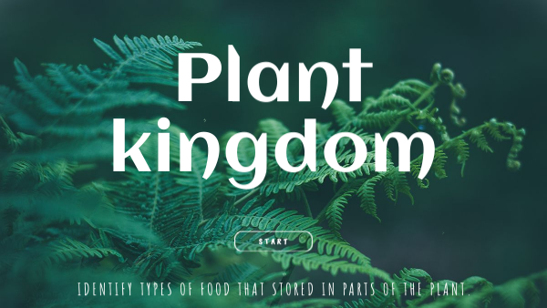 Plant kingdom | Genially