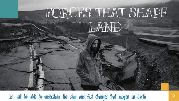 Forces that shape land | Genially