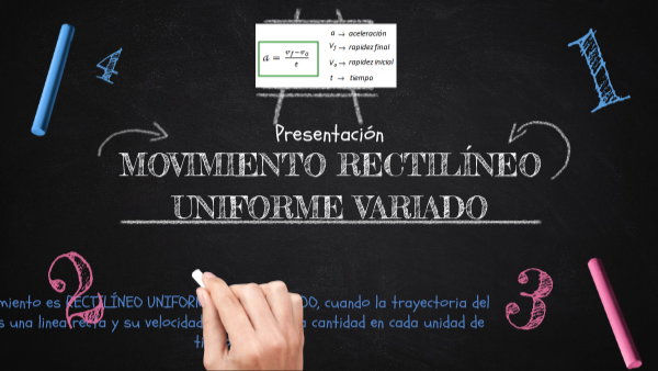 Movimiento Rectil{ineo Uniformemente Variado