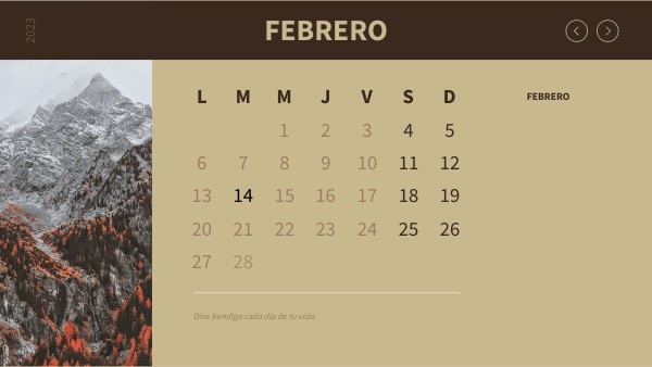 devocionales de febrero | Genially