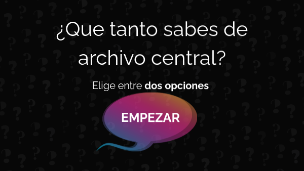 QUIZ ARCHIVO CENTRAL | Genially