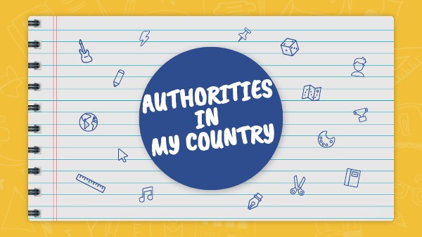 AUTHORITIES IN MY PROVINCE | Genially