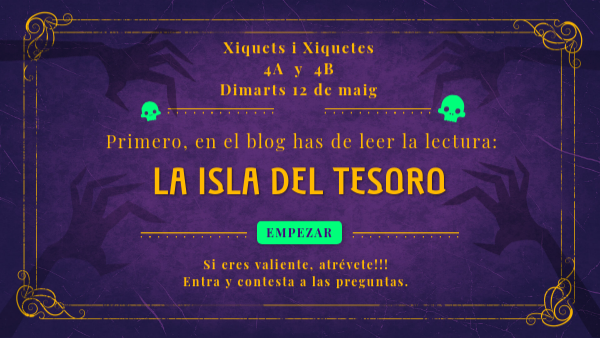 Lectura: "La isla del Tesoro" - Comprensión Lectora | Genially