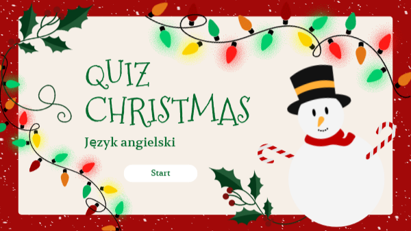 Christmas- klasa 1 | Genially