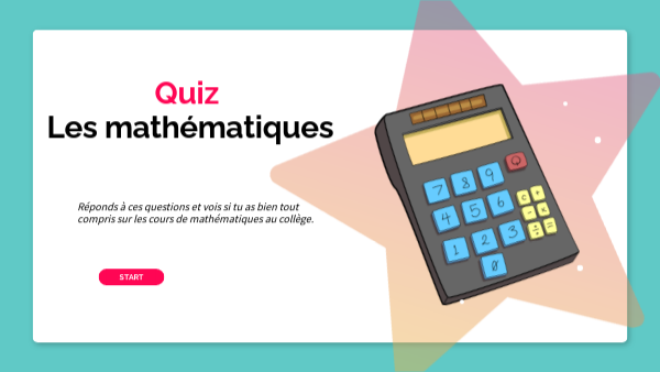 Les mathématiques