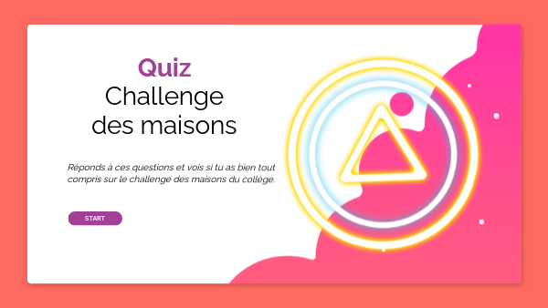 Challenge des maisons | Genially