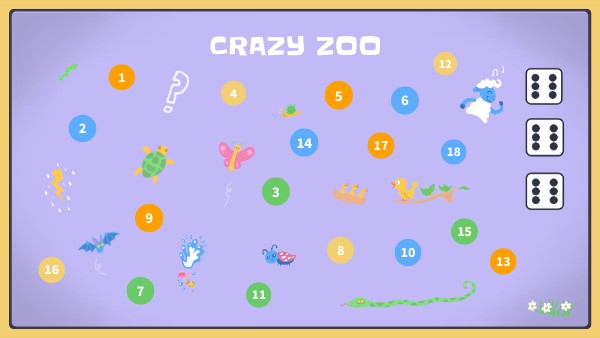 Crazy zoo - control animals 2º