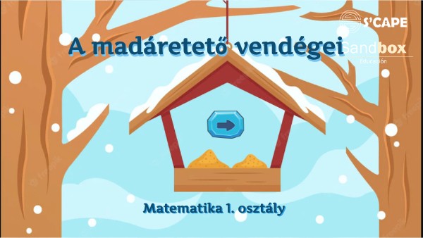 A madáretető vendégei Matematika 1. osztály | Genially