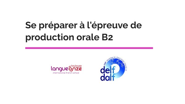 EN LIGNE DELF B2 PO | Genially