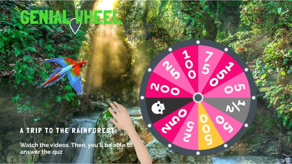 Trip to the Rainforest quizz | Genially