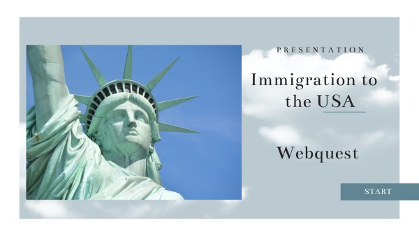 Immigration webquest
