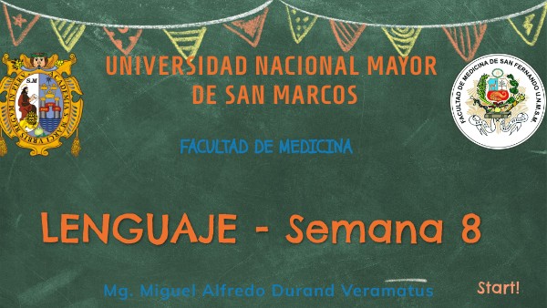 Lenguaje - Semana 8
