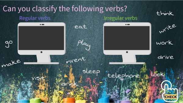 regular and irregular verbs
