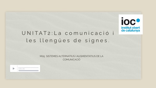 PRESENTACIÓ UNITAT 2 ISO M05 | Genially