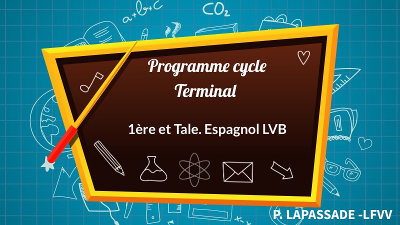 Programme cycle terminal/tale | Genially