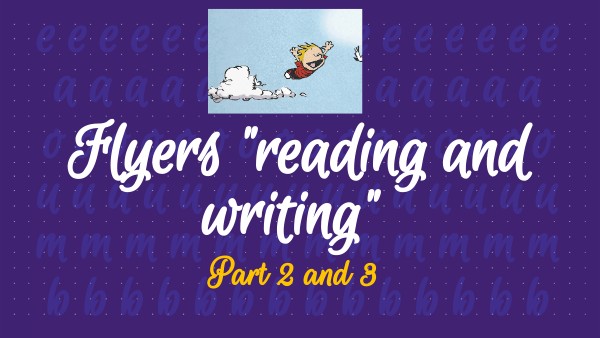 FLYERS READING PART 2 | Genially