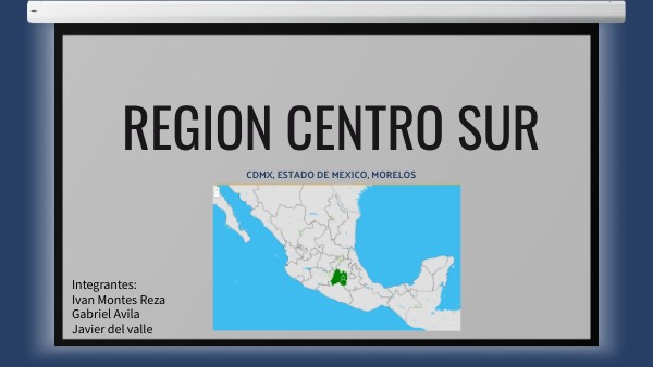 Region centro sur