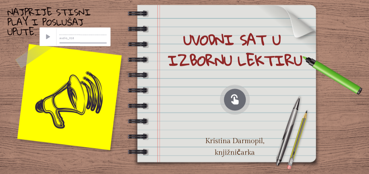 UVOD U IZBORNU LEKTIRU - 8. RAZRED | Genially