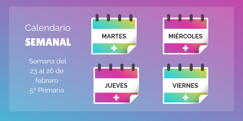 Semana del 23 al 26 de febrero | Genially