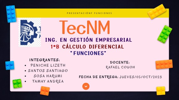 PRESENTACIÓN FUNCIONES