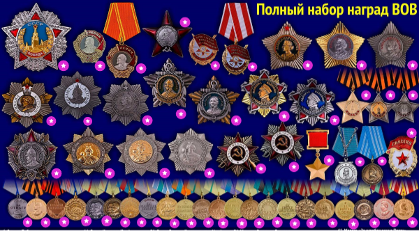 Награды ВОВ