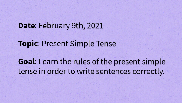 Present Simple tense | Genially