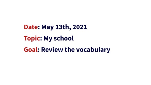 My School | Genially