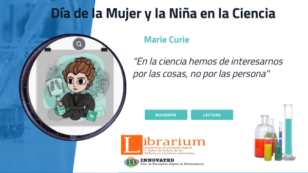 Día de la Mujer y la Niña en la Ciencia/ Librarium | Genially