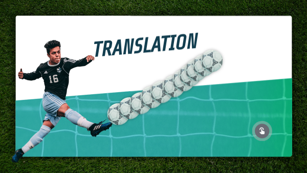 Une nouvelle transformation: La translation | Genially