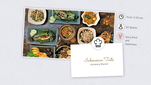 COOKING RECIPE PRESENTATION | Genially