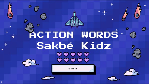 ACTION WORDS | Genially