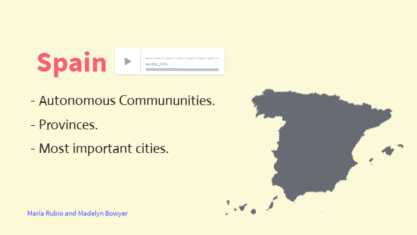 Autonomous communities and provinces in Spain | Genially
