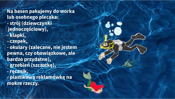 Na basen | Genially
