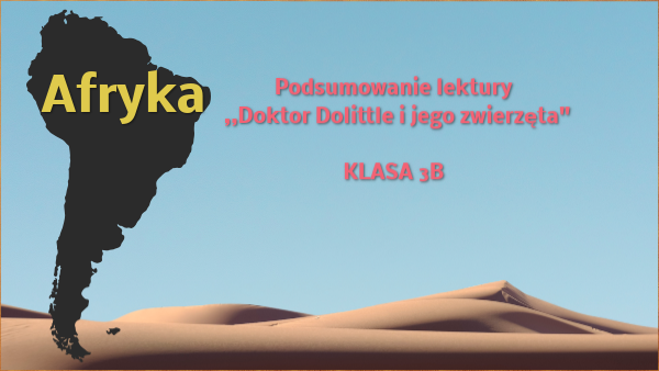 AFRYKA 3b | Genially