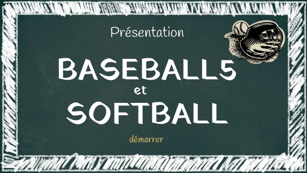 BASEBALL5 et SOFTBALL au collège | Genially