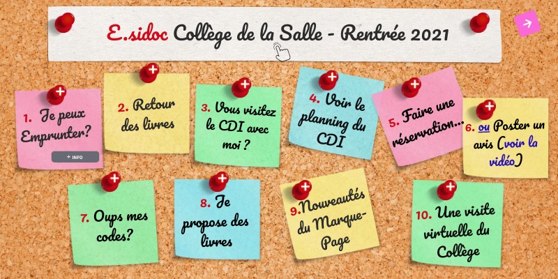 E.sidoc Rentrée 2020 | Genially