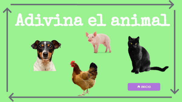 Adivina el animal | Genially