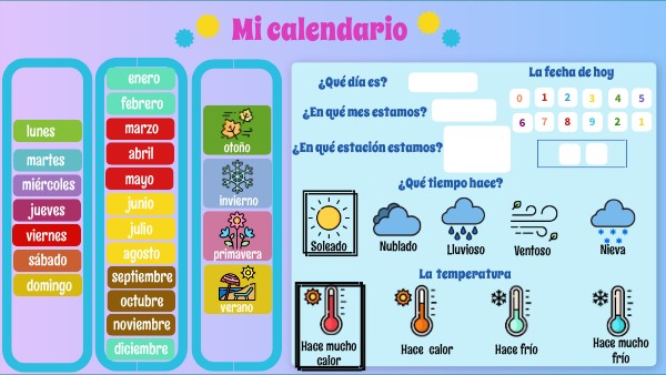 Mi calendario | Genially