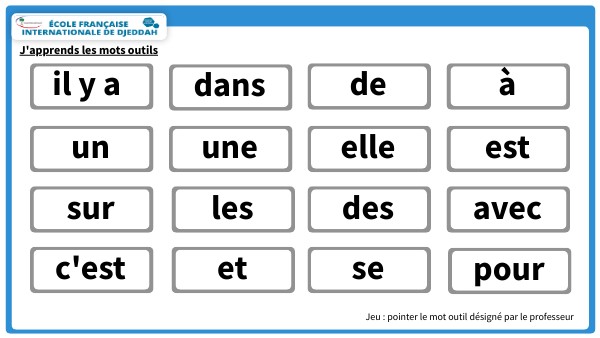 mots outils (p) | Genially