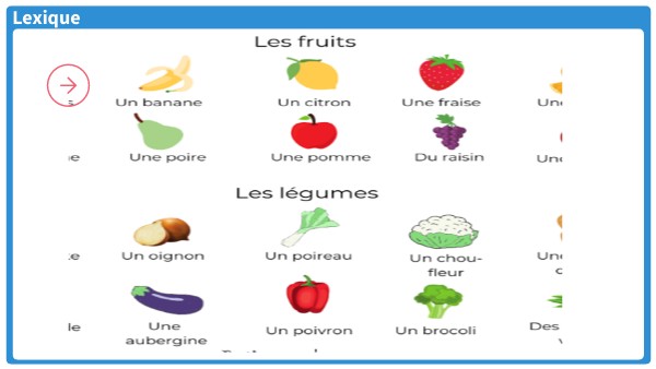 équilibre alimentaire lexique S3 | Genially