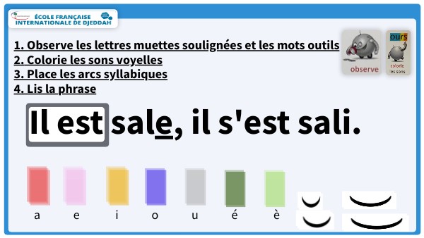 préparation dictée (S) | Genially