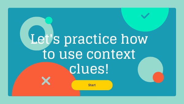 READING 2_CONTEXT CLUES | Genially