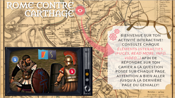 ROME Contre CARTHAGE - Les premières guerres punique | Genially