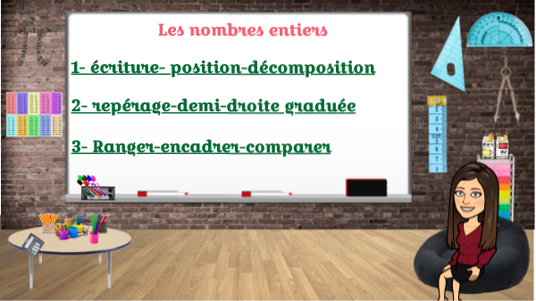 Les nombres entiers | Genially