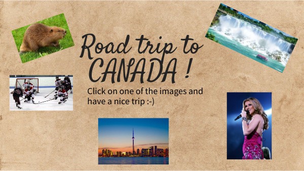 Road trip to Canada ! | Genially